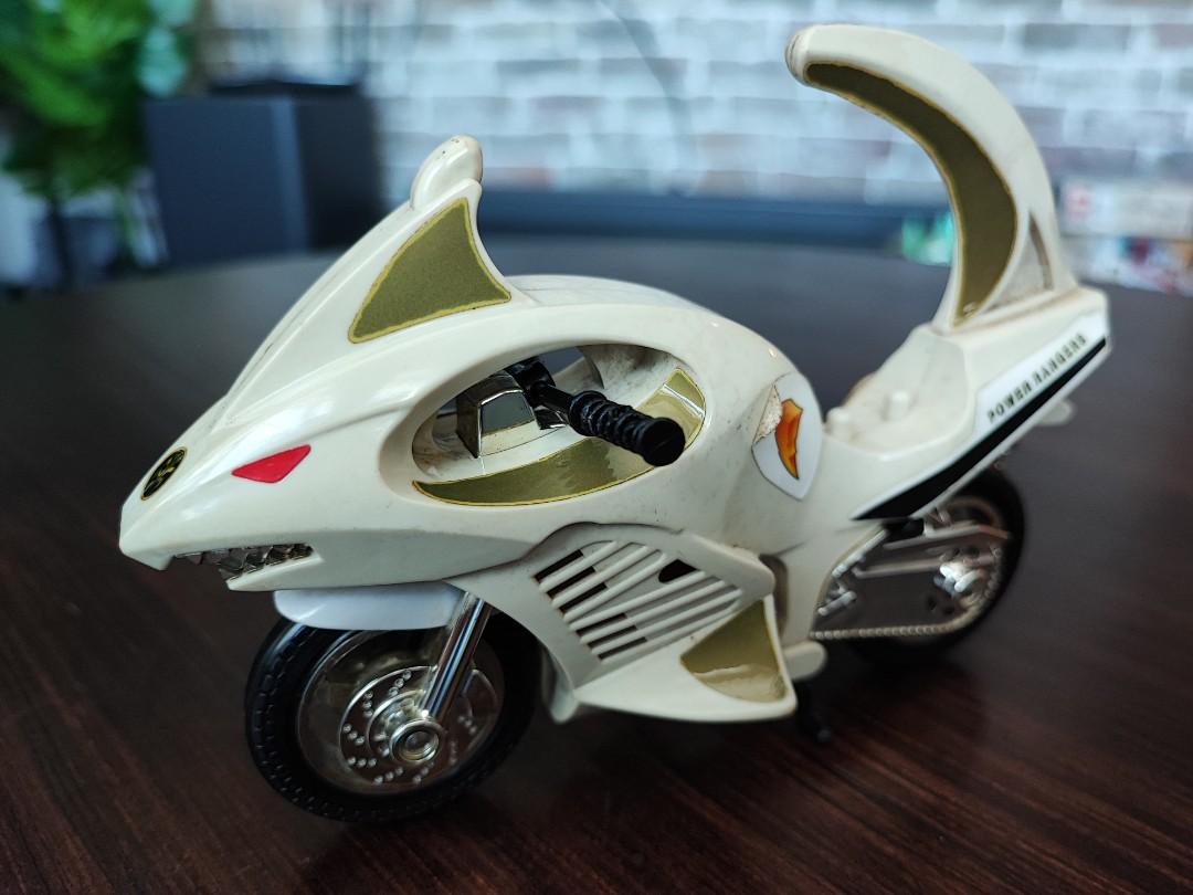 White Ranger Motorcycle Mighty Morphin Power Ranger, Hobbies & Toys ...