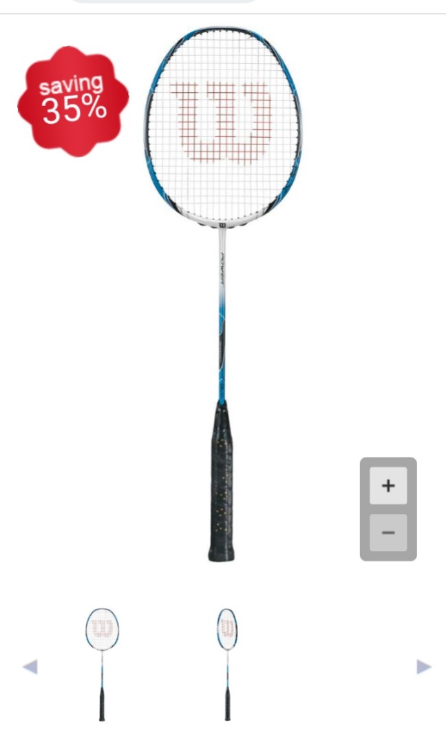 Wilson power blx, Sports Equipment, Sports & Games, Racket & Ball ...