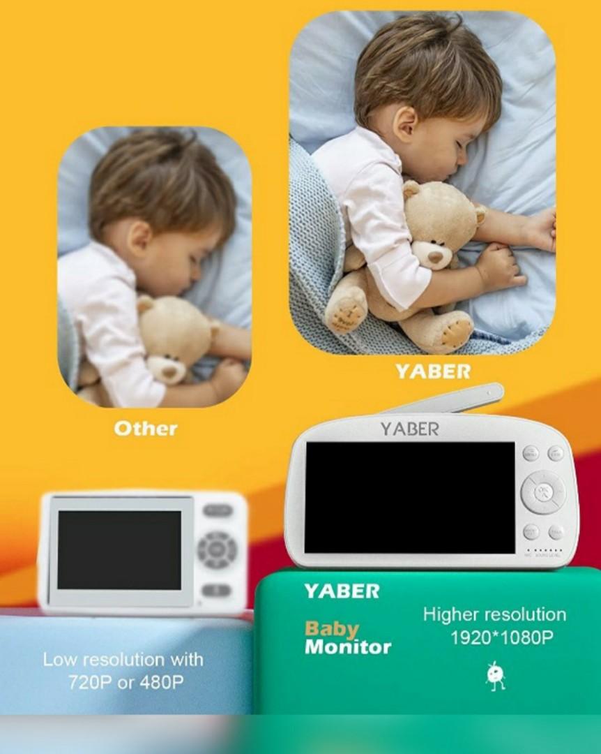 YABER baby monitor, Babies & Kids, Baby Monitors on Carousell