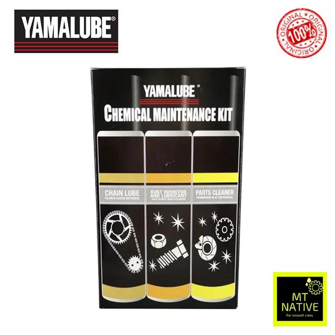 Yamalube Chemical Maintenance Set~ Chain Lube, Rust Inhibitor ...