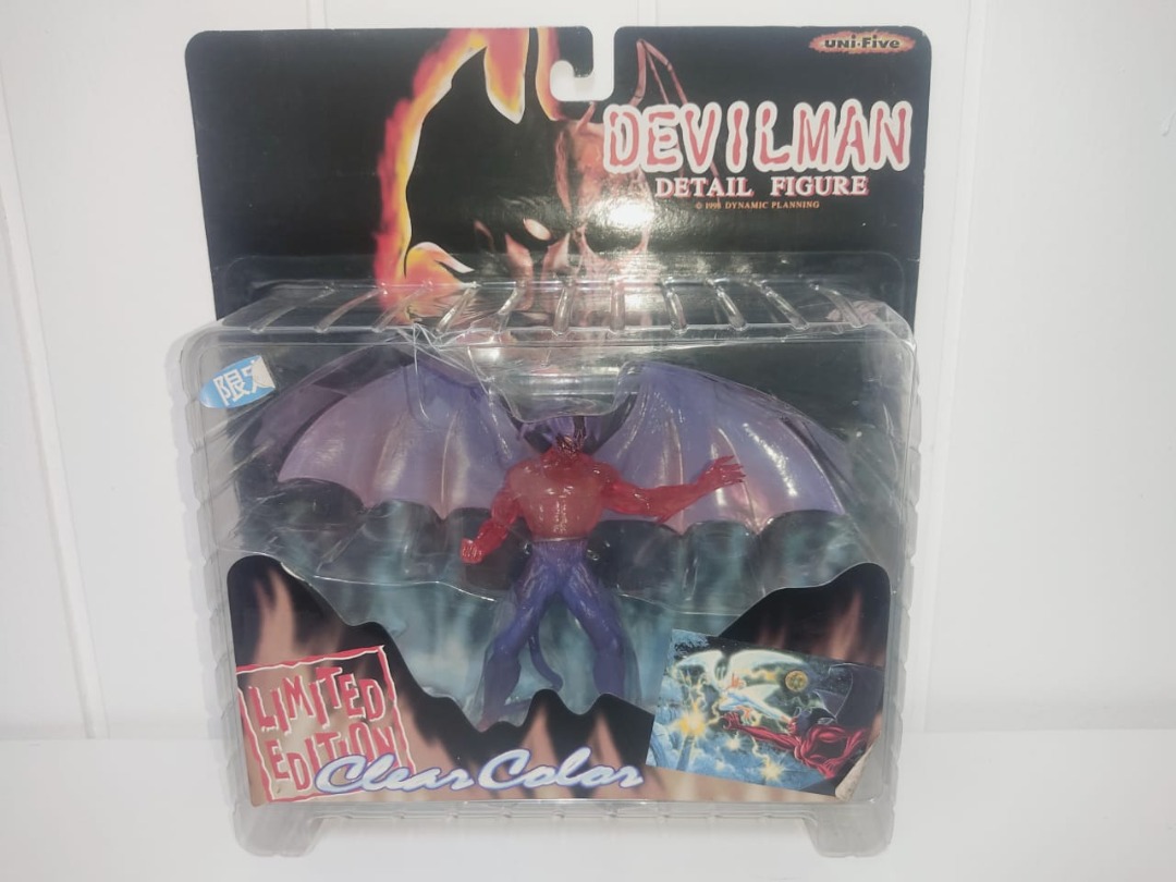 1998 DEVILMAN - COMIC VERSION LIMITED EDITION CLEAR COLOR, Hobbies & Toys, Toys & Games on Carousell