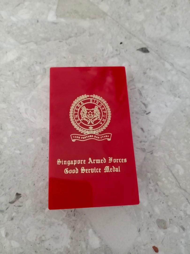 $25 Singapore Armed Forces (SAF) Good Service Medal, Hobbies & Toys ...