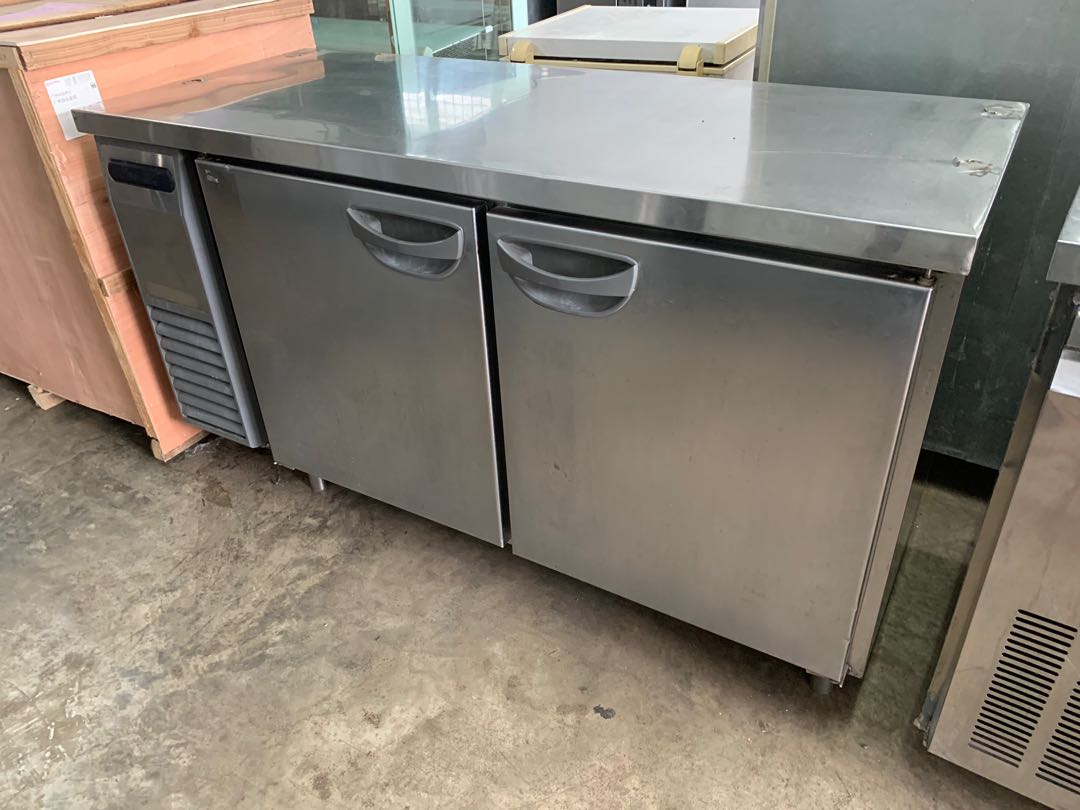 5 feet 2 door counter chiller. Sanyo. Free deliver and warranty, TV ...