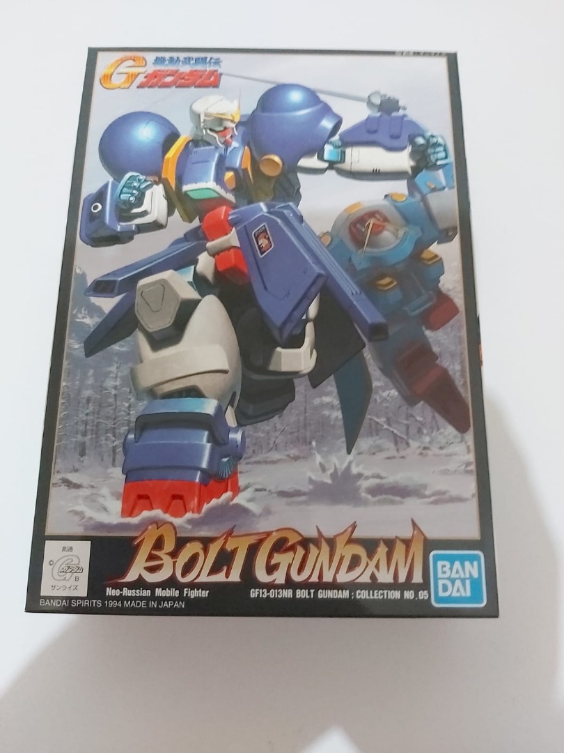 全新 機動武鬥傳G 高達 1/144 Bolt Gundam 模型, 興趣及遊戲, 玩具 & 遊戲類 - Carousell