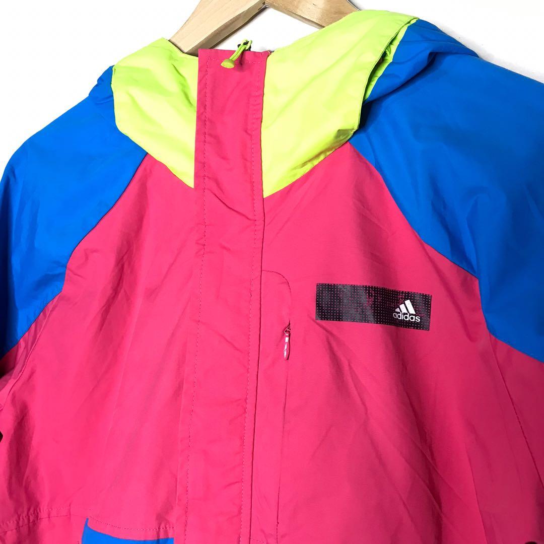 Adidas Jacket Tri Color, Women's Fashion, Coats, Jackets and Outerwear ...