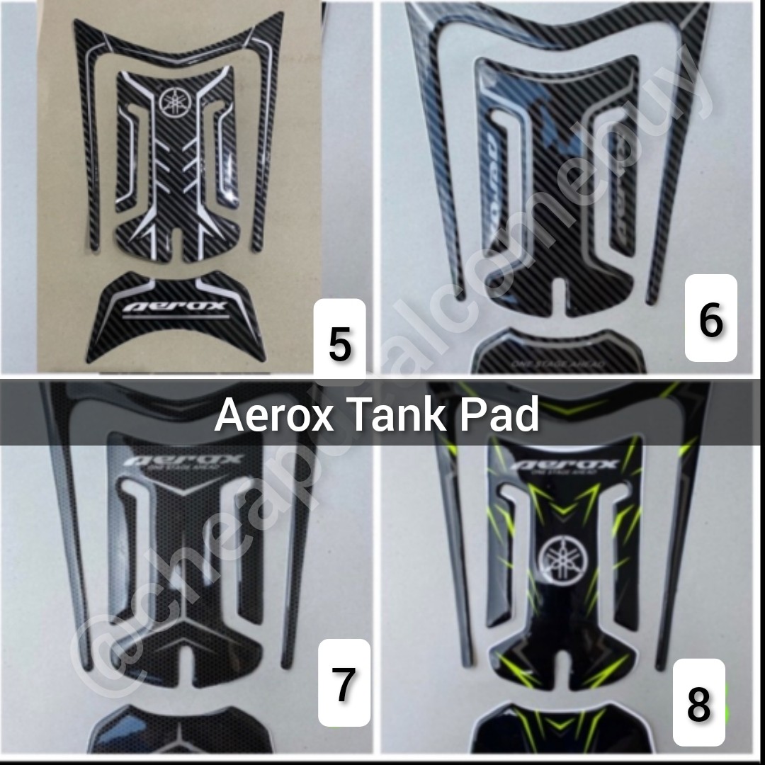 Aerox Tank Pad (part 2), Motorcycles, Motorcycle Accessories on Carousell