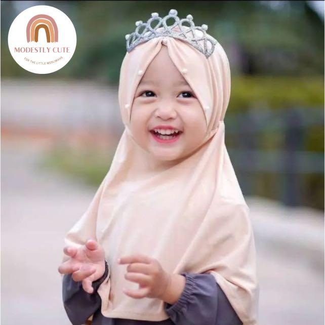 Aisyah princess hijab, Babies & Kids, Babies & Kids Fashion on Carousell