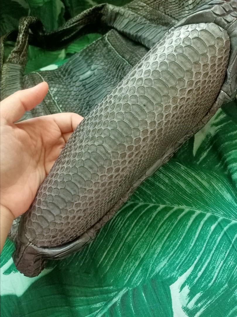 Ana Real Snake or Crocodile Skin shoulder bag, Luxury, Bags & Wallets ...