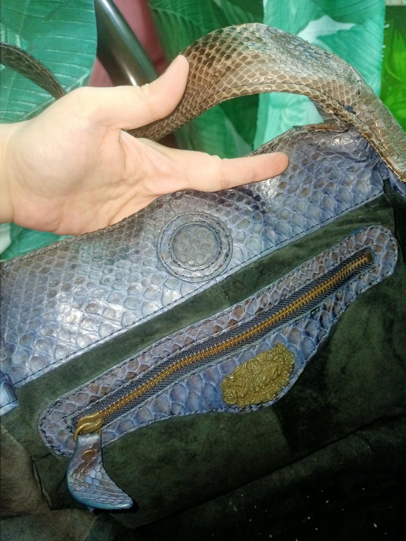 Ana Real Snake or Crocodile Skin shoulder bag, Luxury, Bags & Wallets ...