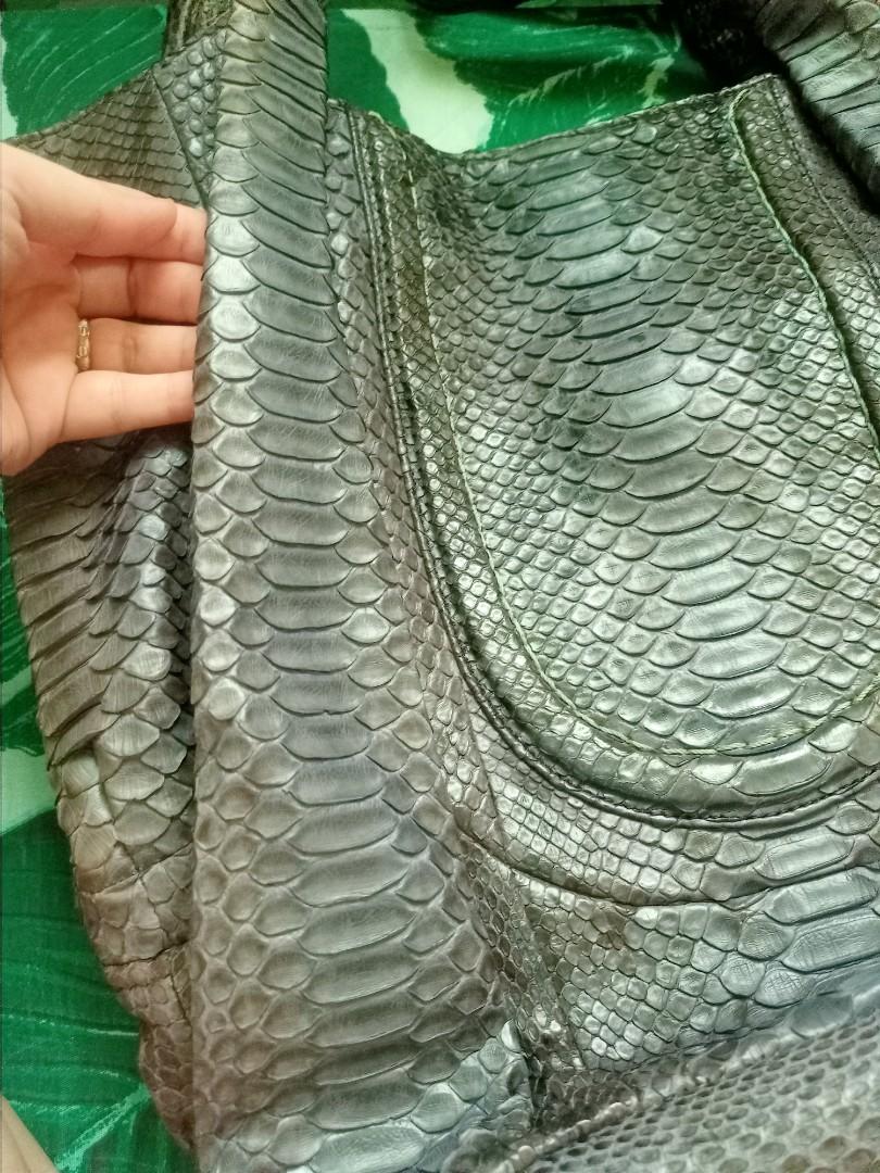 Ana Real Snake or Crocodile Skin shoulder bag, Luxury, Bags & Wallets ...