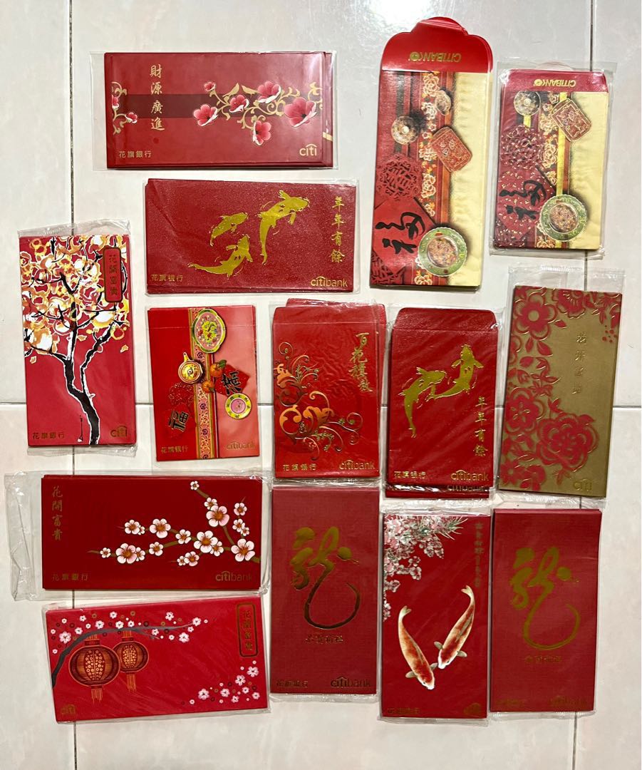 Antique Red Packet Angbao (Banks & Fairprice), Hobbies & Toys ...
