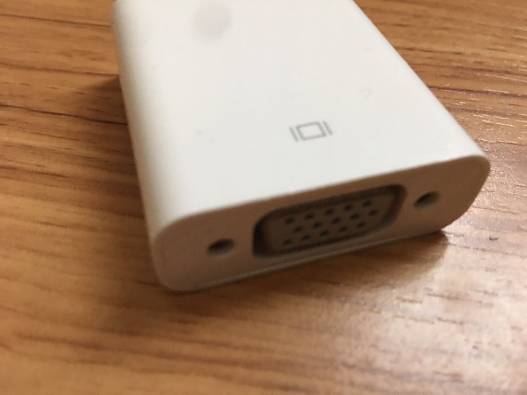 Apple mini display port to VGA Adapter - ORIGINAL, Computers & Tech ...