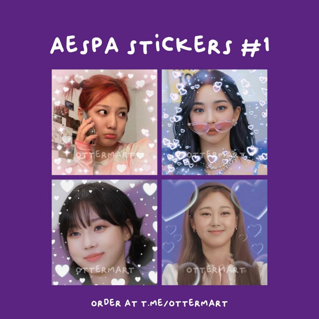Assorted Kpop Girl Group Deco/Mailing Stickers, Hobbies & Toys ...