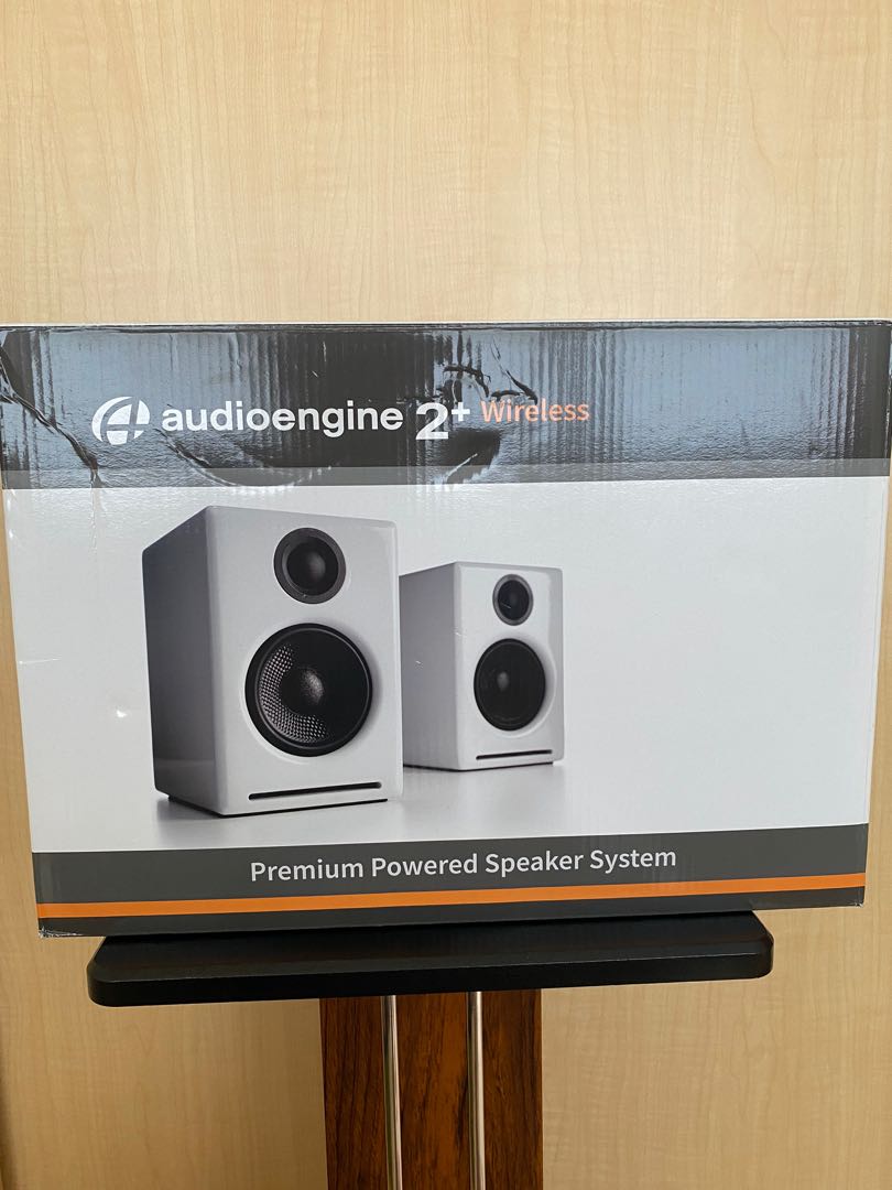 Audioengine 2+ wireless gloss white, Audio, Soundbars, Speakers ...