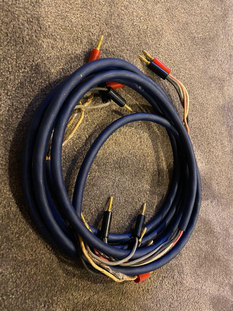 Audioquest midnight blue cable 2m pair, Audio, Soundbars, Speakers ...