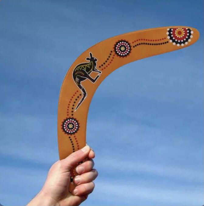 Australian boomerang, Hobbies & Toys, Collectibles & Memorabilia ...