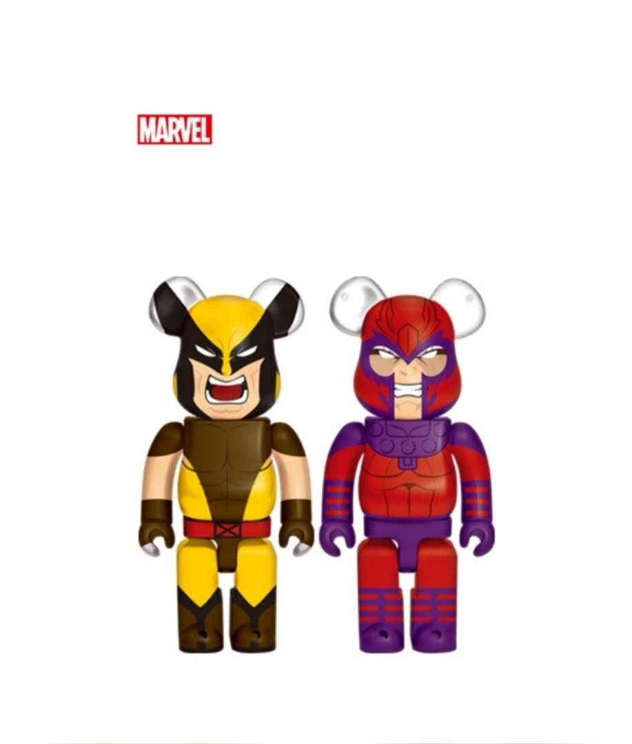 Bearbrick marvel x-men wolverine magento 400%, Hobbies & Toys, Toys ...