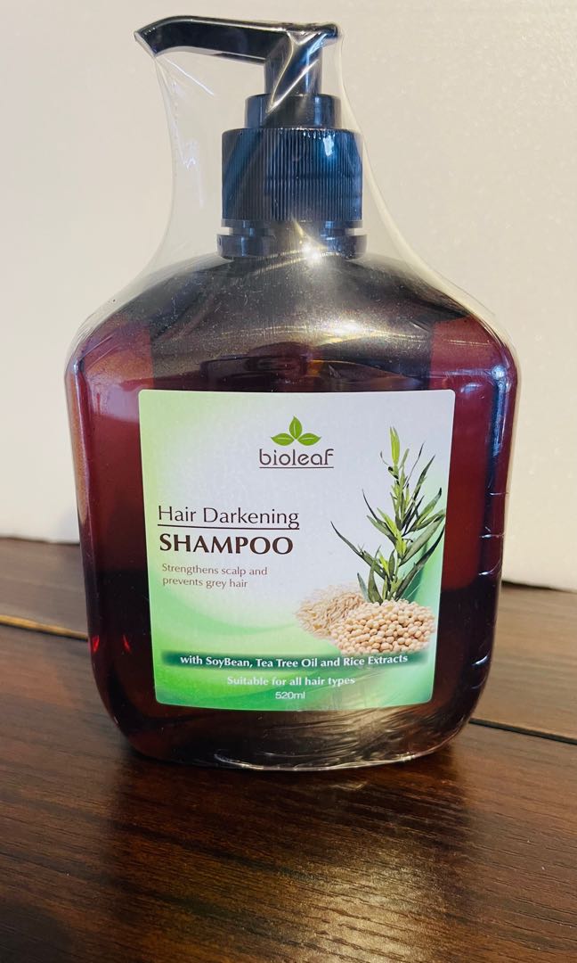 BIOLEAF: HAIR DARKENING SHAMPOO - 520gm, Beauty & Personal Care, Hair ...