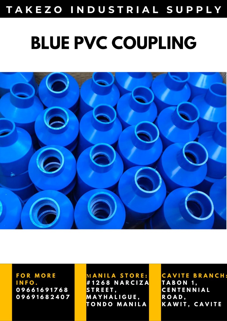 Blue Pvc Coupling, Commercial & Industrial, Industrial Equipment on ...