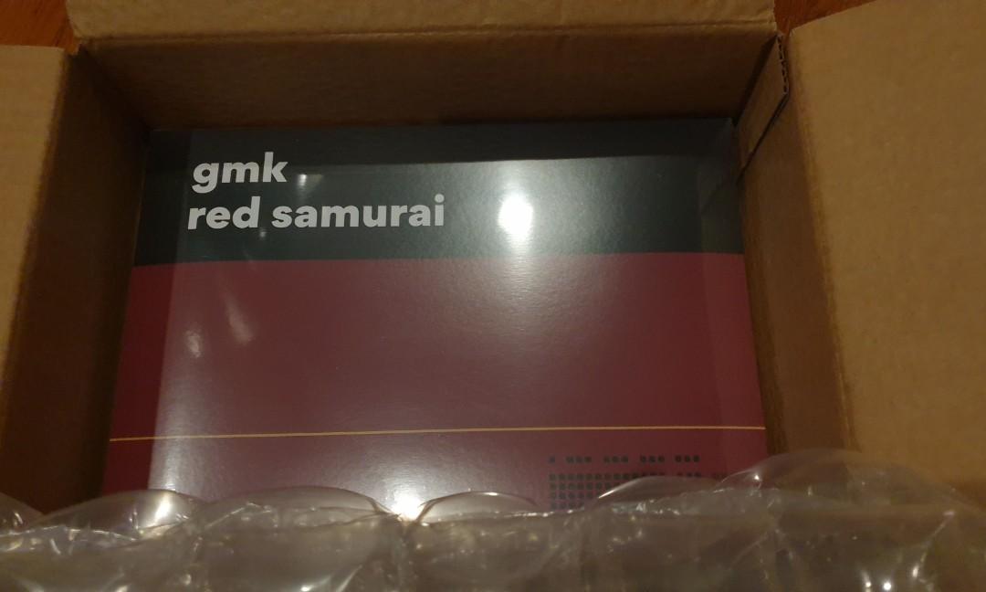 [BNIB] DROP + REDSUNS GMK RED SAMURAI TKL KEYCAP SET, Computers & Tech ...