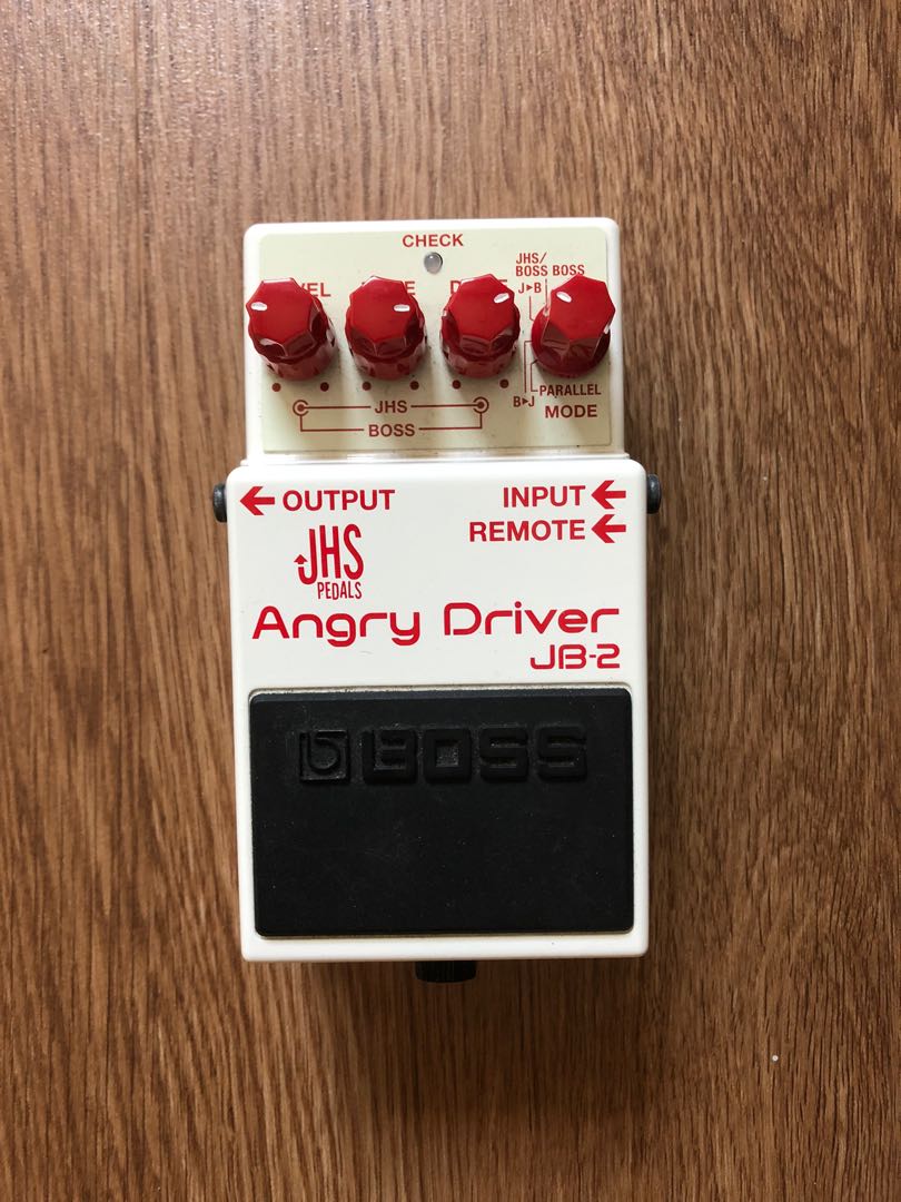 Boss JHS Angry Driver Overdrive Distortion Pedal, Hobbies & Toys, Music ...