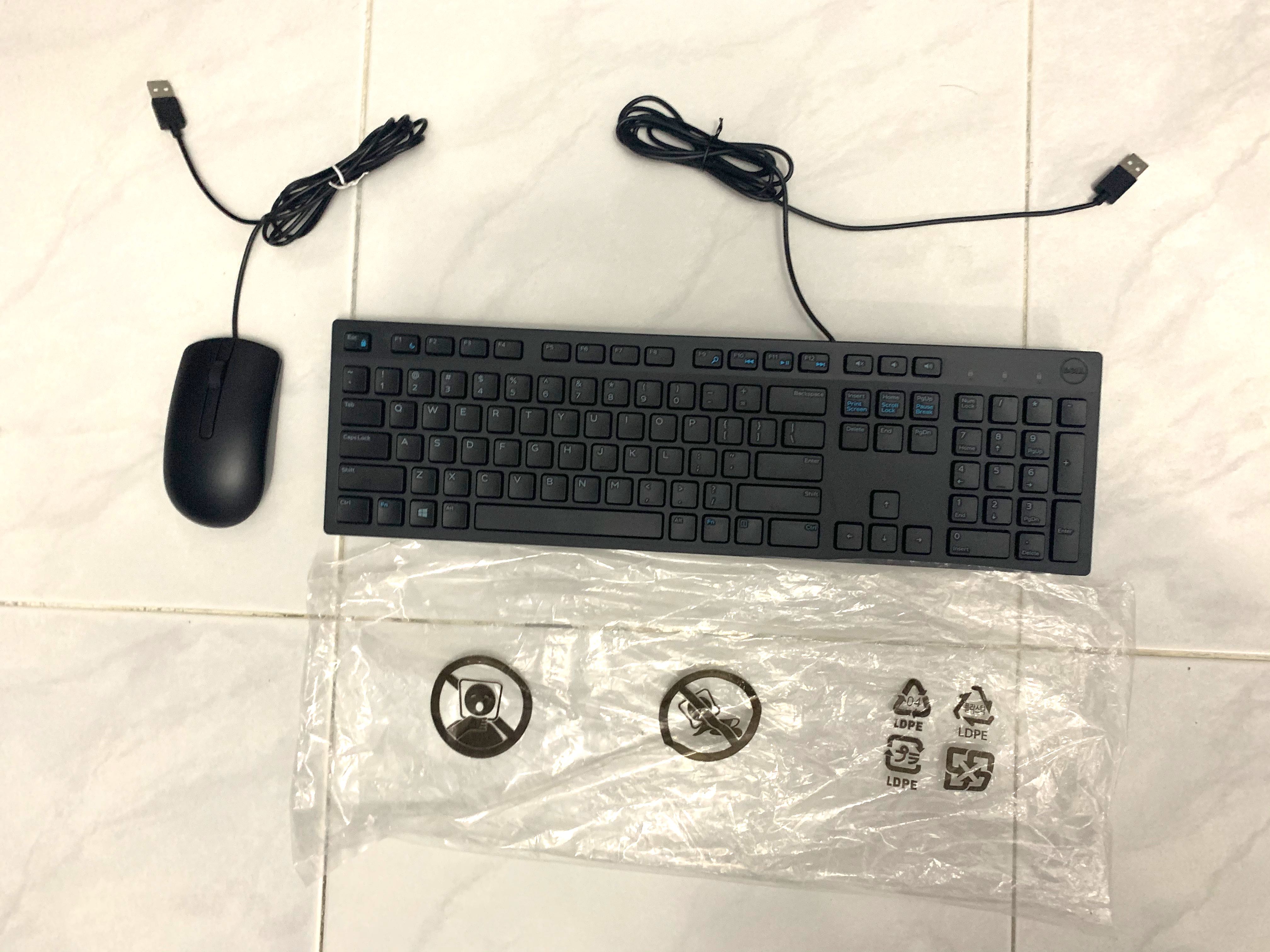 Brand new keyboard and mouse, Computers & Tech, Parts & Accessories ...