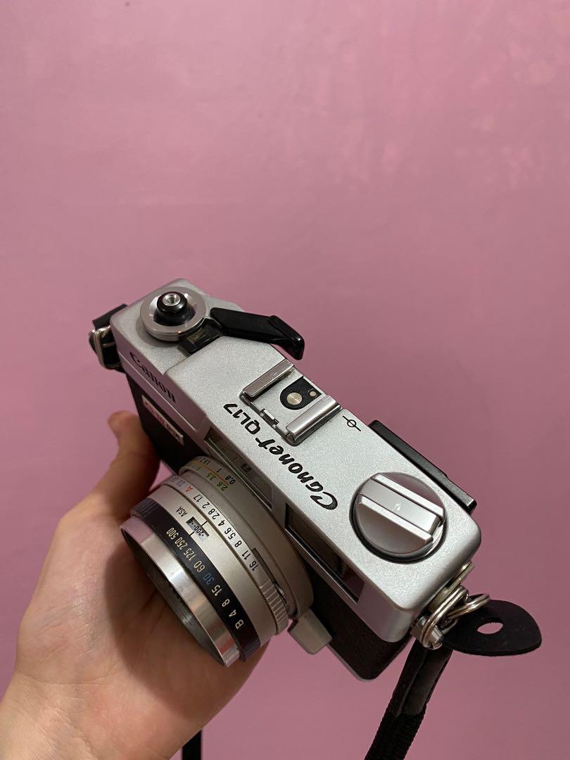 Vintage Canon Canonet QL17 GIII 35mm Rangefinder Film Camera, Photography, Cameras on Carousell