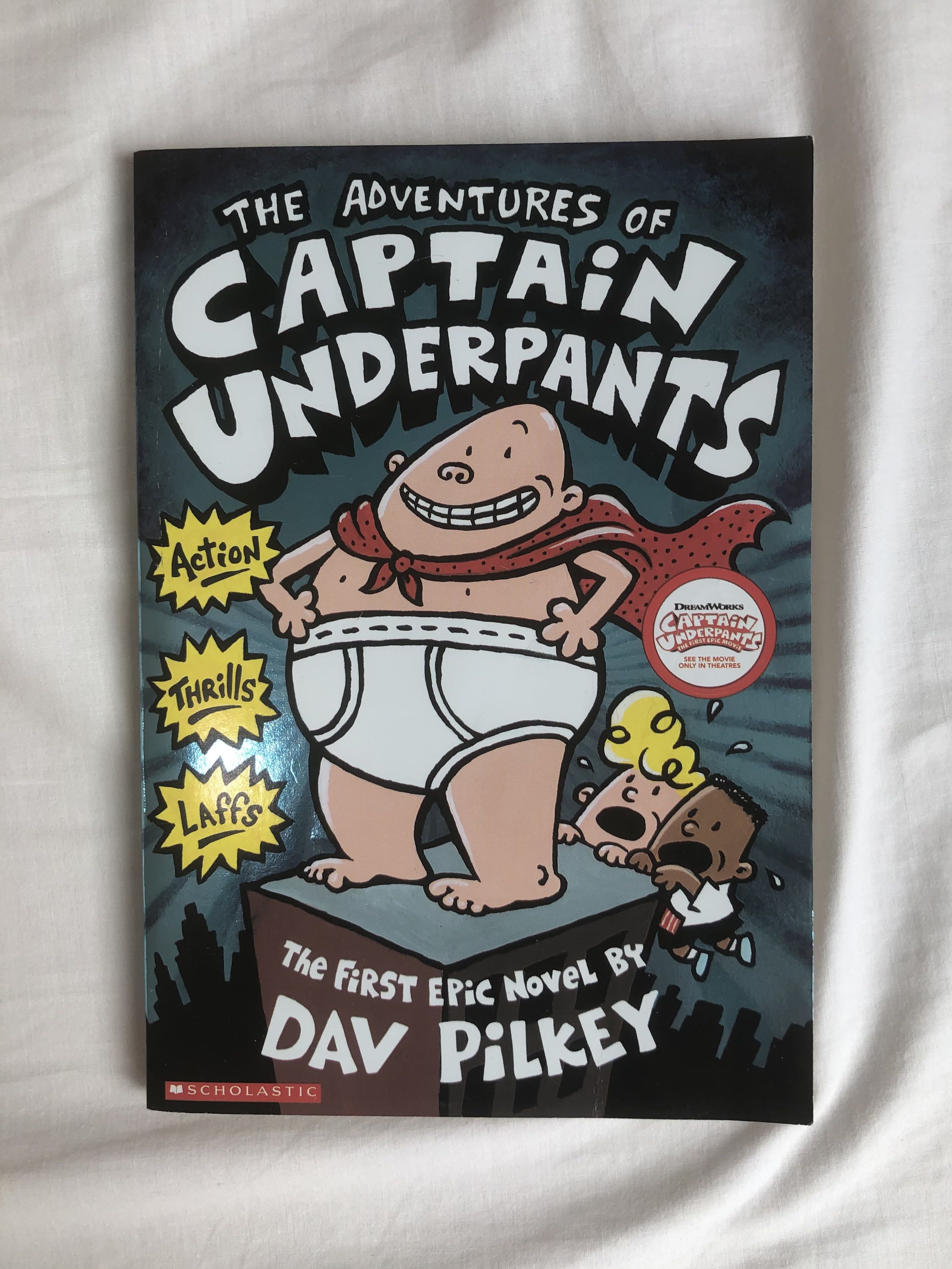 Captain Underpants by Dav Pilkey, Hobbies & Toys, Books & Magazines ...