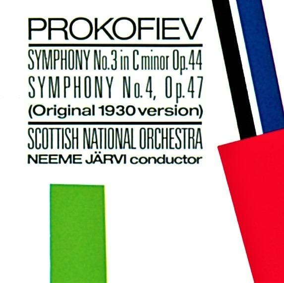 CD: SERGEI PROKOFIEV's "SYMPHONY NO.3 & 4" Performed by The ROYAL ...
