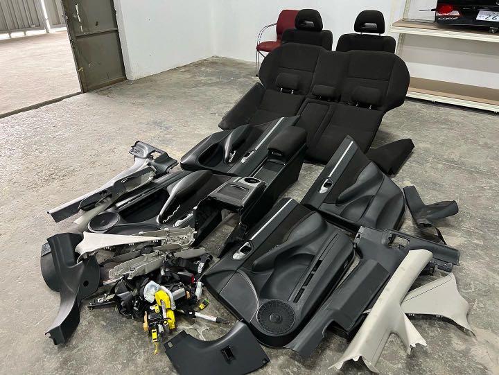 CIVIC FD FD2 FD2R INTERIOR BLACK FABRIC FD JAPAN, Auto Accessories on ...