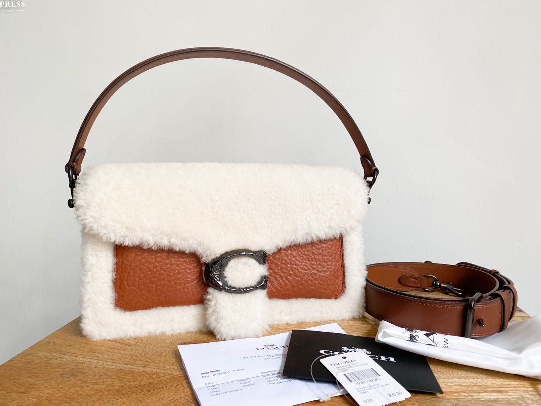 Coach Tabby 26 Shearling, Luxury, Bags & Wallets on Carousell