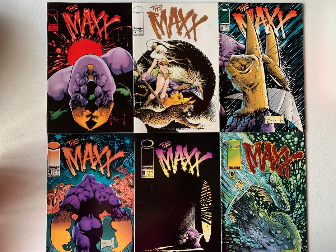 Comics - The Maxx set (#1-6), Hobbies & Toys, Books & Magazines, Comics ...
