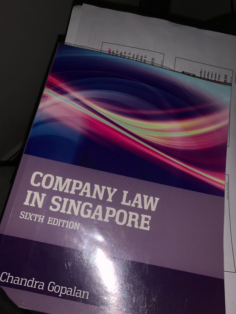 COMPANY LAW NGEE ANN POLY, Hobbies & Toys, Books & Magazines, Textbooks ...