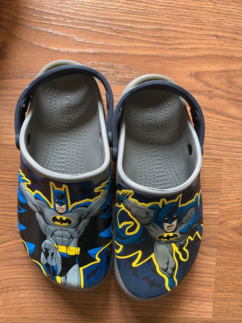 Crocs Batman for kids, Babies & Kids, Babies & Kids Fashion on Carousell
