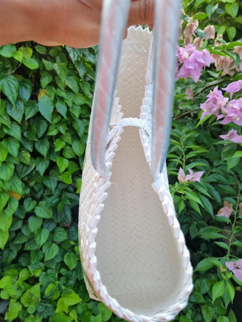 Custom Flower Penan Bag (Beg Anyaman Sarawak), Hobbies & Toys ...