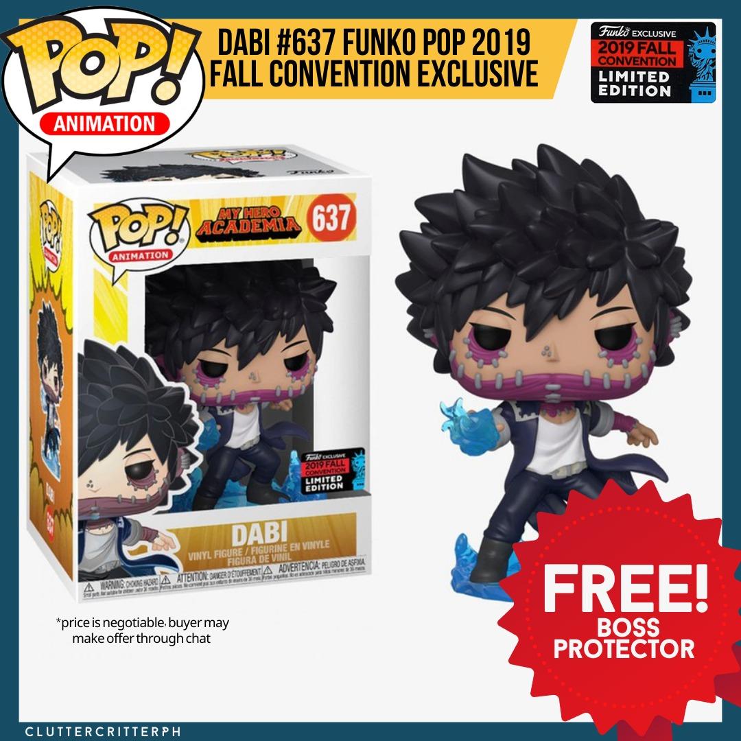 Dabi #637 Funko Pop 2019 Fall Convention Exclusive FCE (with actual ...