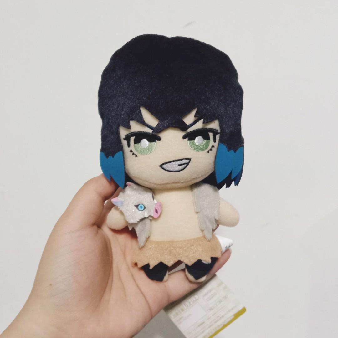 Demon Slayer Kimetsu no Yaiba Inosuke Plush Charm, Hobbies & Toys, Toys ...