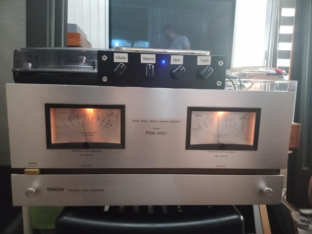 Denon POA-1001 Mono/Mono Amplifier, Audio, Other Audio Equipment on ...