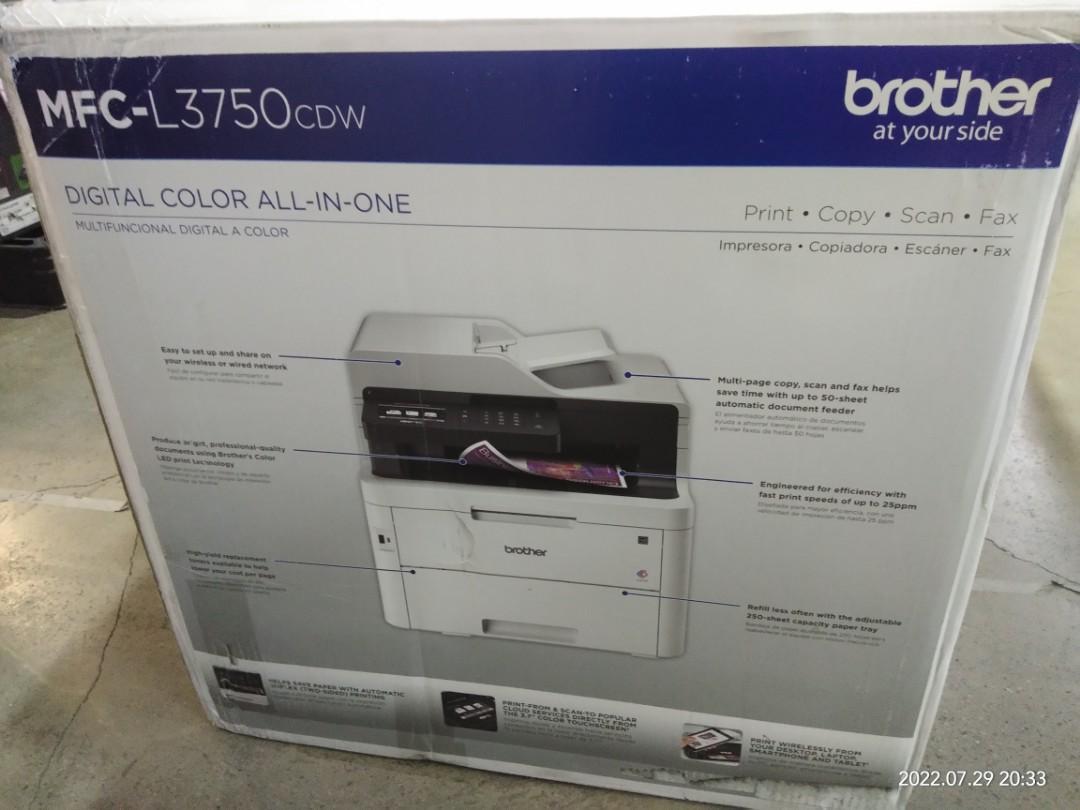 Digital All in one colour laser printer -MFC-L3750 cdw brother 110V ...