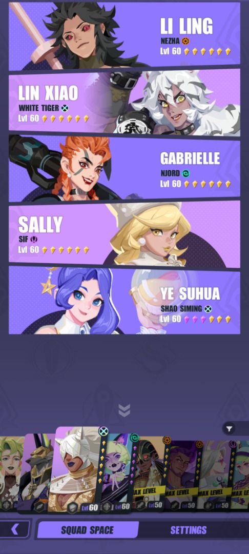 Dislyte Level 60 with 55 Million Gold Many Legendary Li Ling Nezha ...