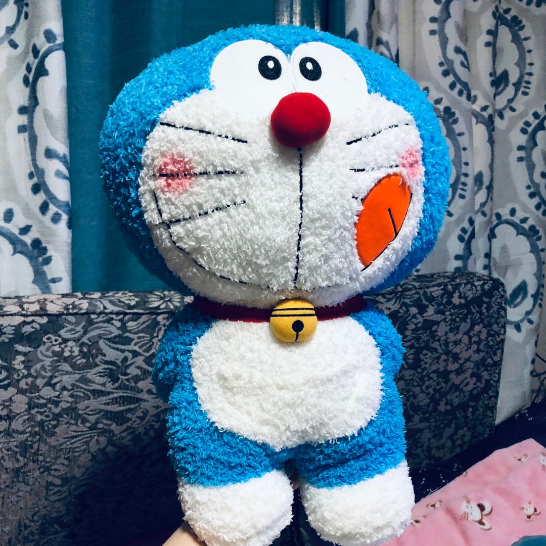 Doraemon Hiding Hands Brand New Plushie, Hobbies & Toys, Toys & Games ...