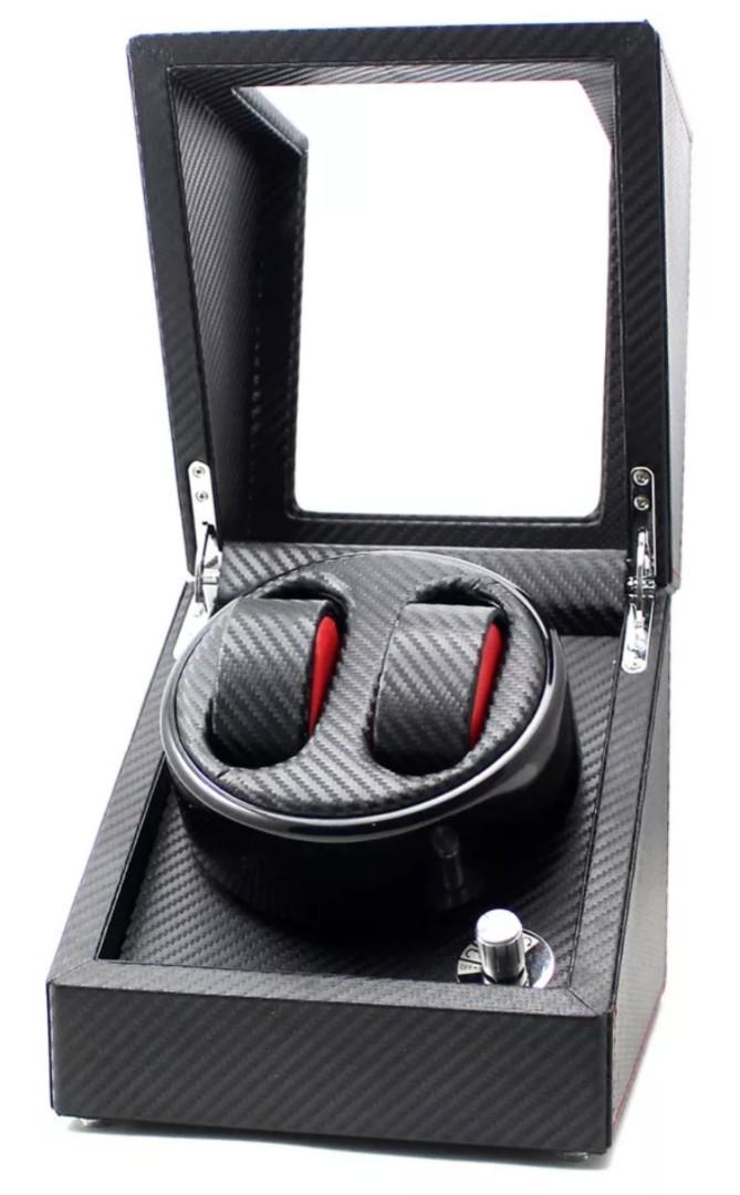 Double Watch Winders for Automatic Watches Box, Watch Rotator for 3 ...