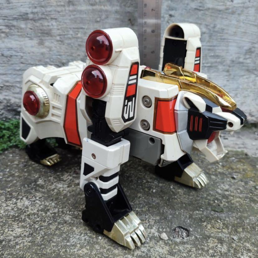 DX Bandai MMPR Power Rangers Tigerzord White Megazord Thailand 1994 ...