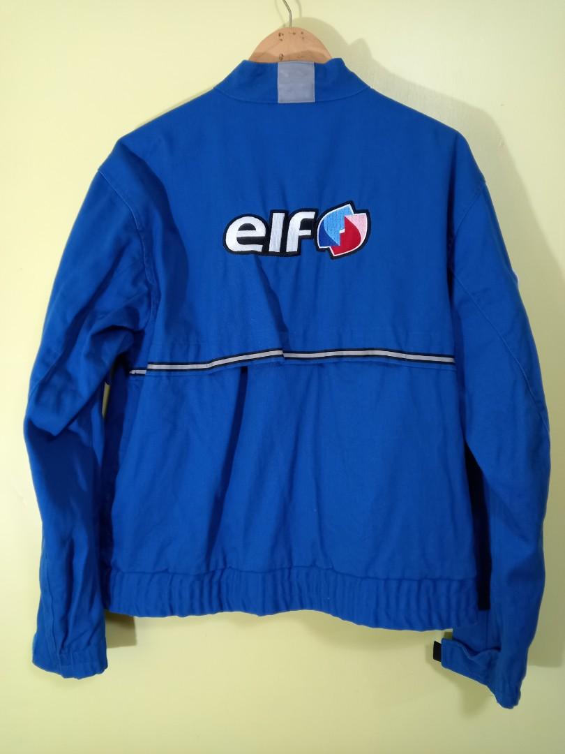 Elf blue racing jacket, Men's Fashion, Coats, Jackets and Outerwear on ...
