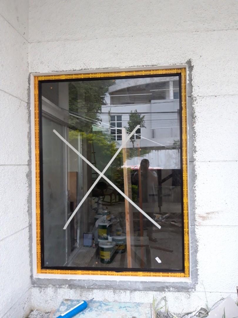 Fixed glass using sobc, Furniture & Home Living, Home Decor, Curtains ...