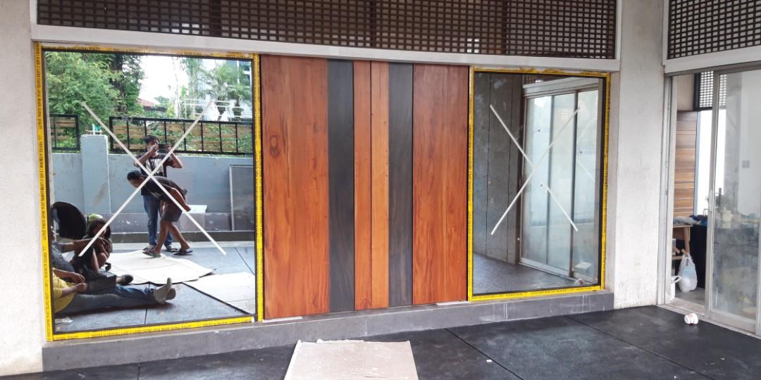 Fixed glass using sobc, Furniture & Home Living, Home Decor, Curtains ...