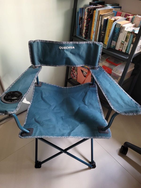 Foldable Chair - Quechua, Furniture & Home Living, Furniture, Chairs on ...