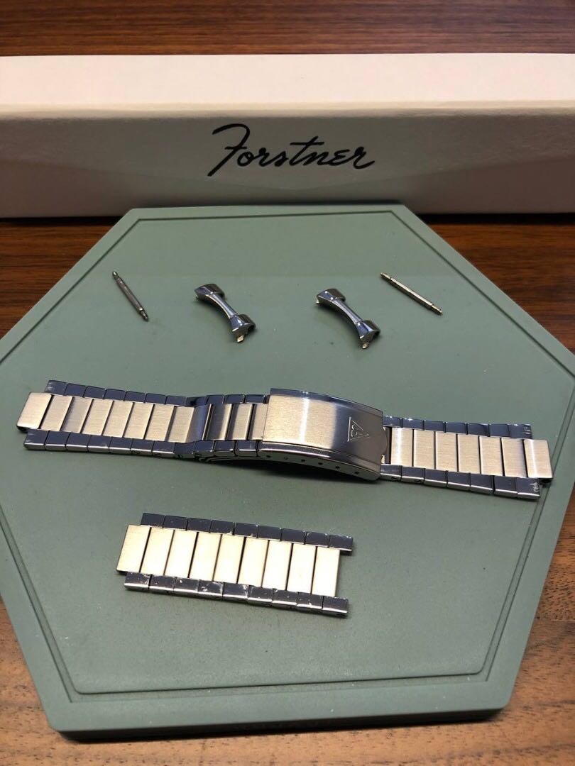 Forstner Flat Link Bracelet for Omega Speedmaster FOIS, Luxury, Watches ...