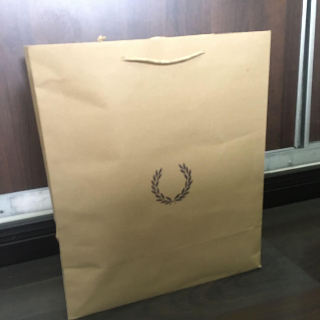 Fred Perry Paper Bag, Men's Fashion, Tops & Sets, Tshirts & Polo Shirts ...