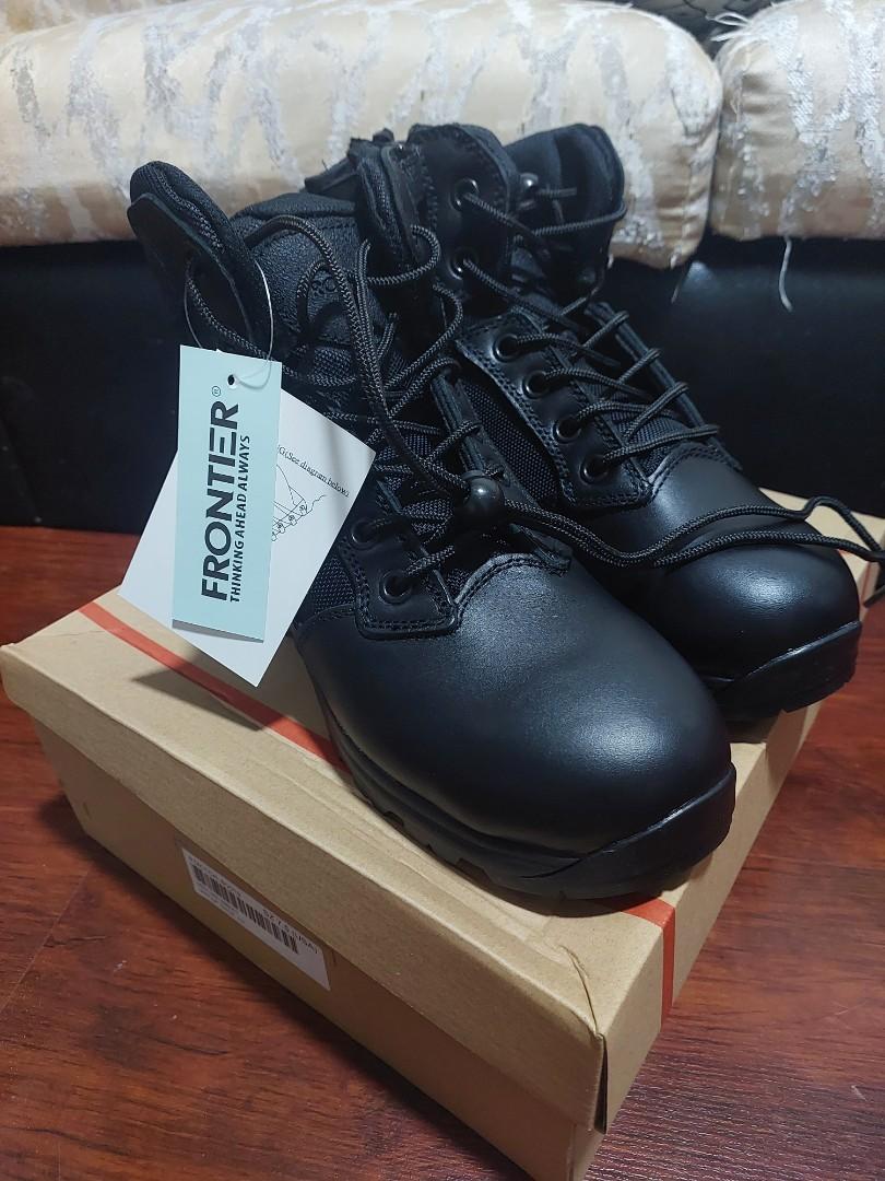 FRONTIER 6" Tactical boots. 6 eyelet., Men's Fashion, Footwear, Boots ...